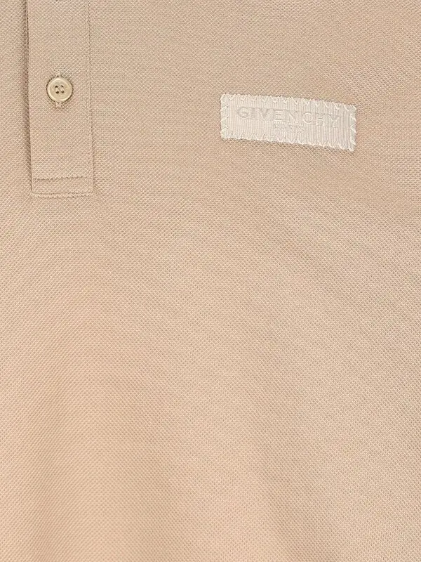 Givenchy Paris Gros Grain Cotton Polo