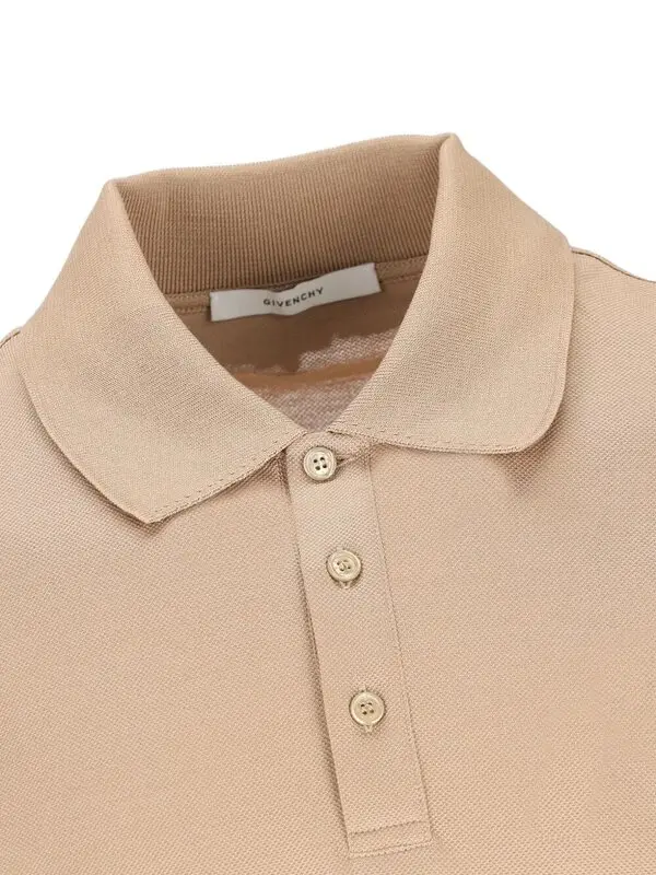 Givenchy Paris Gros Grain Cotton Polo