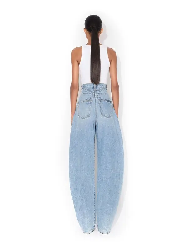 Alaïa Darts Cotton Tank Top