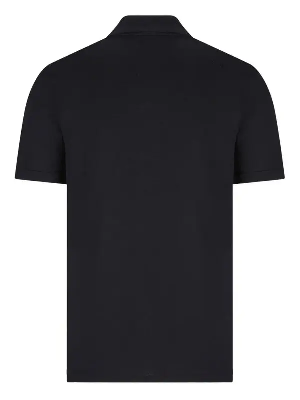 Givenchy Front Pocket Cotton Polo - Blue