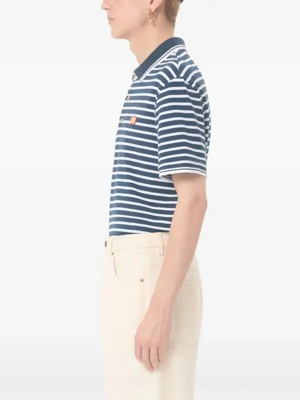 Valentino Garavani Cotton Piqué Polo With Vlogo Patch