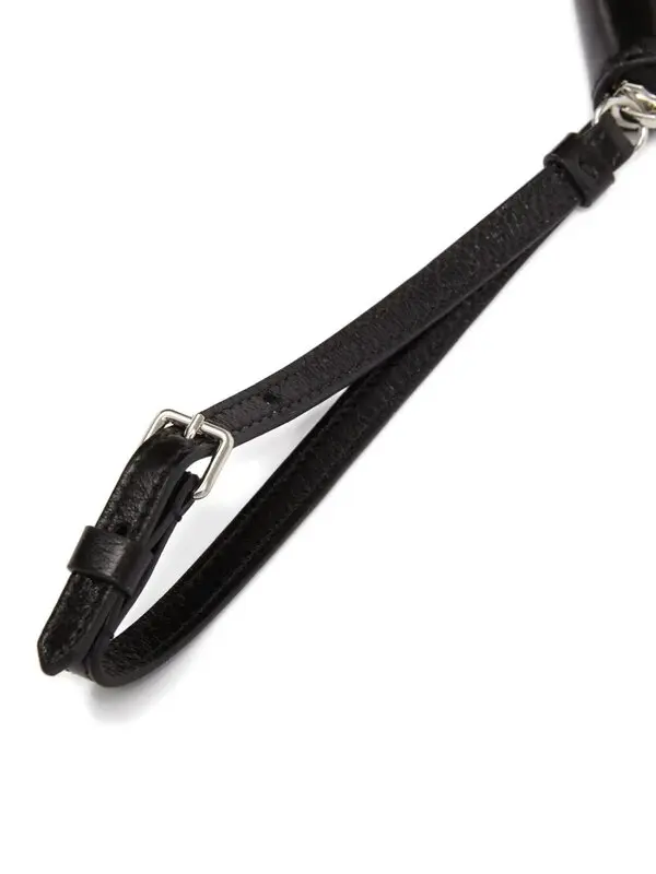 MAISON MARGIELA Big Halfmoon Leather Pouch