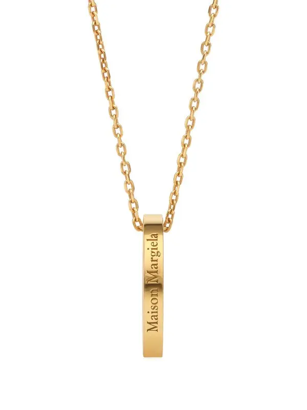 MAISON MARGIELA Logo Ring Pendant Necklace