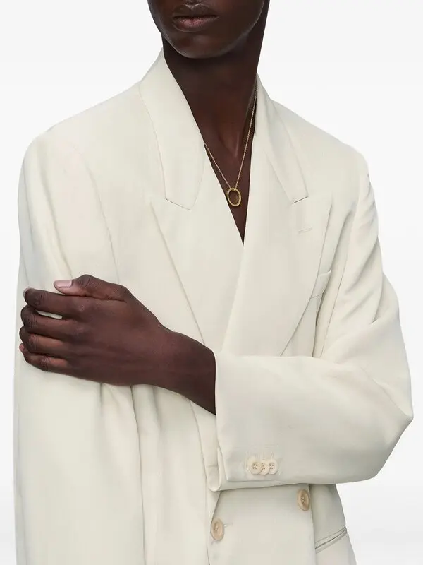 MAISON MARGIELA Logo Ring Pendant Necklace