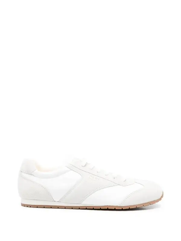 Prada Fabric And Suede Sneakers