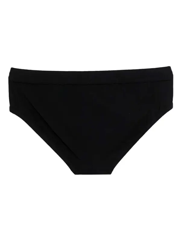 Dolce & Gabbana Swim Briefs With Logo Plaque