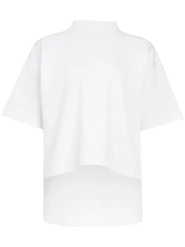 Alaïa Boxy Cotton T-shirt - White