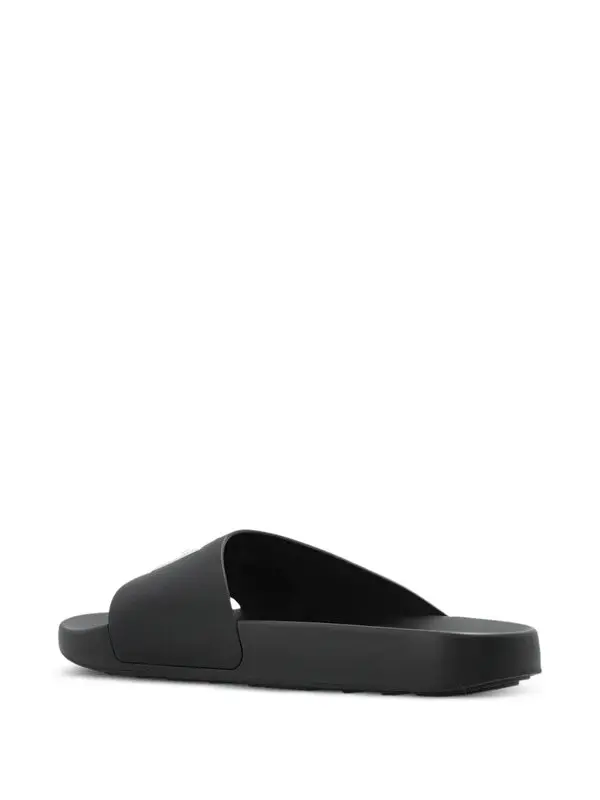 Givenchy Label Rubber Flat Mules