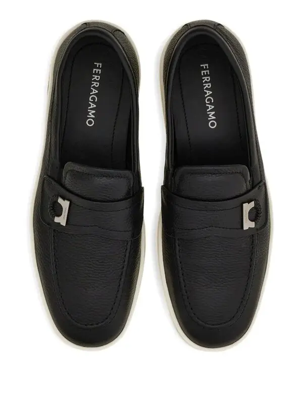 FERRAGAMO Tancredi Mocassins - Black
