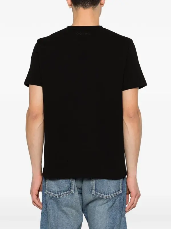 Saint Laurent Crewneck Cotton T-shirt