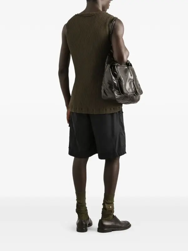 Dolce & Gabbana Waxed Faille Bermuda Shorts