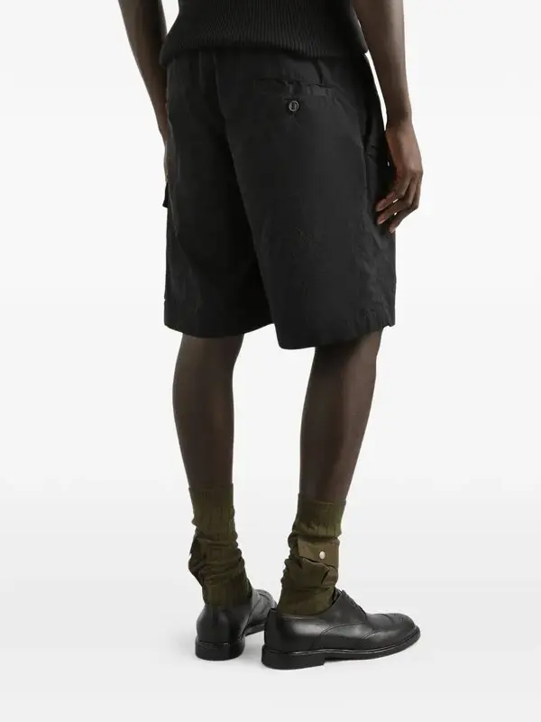 Dolce & Gabbana Waxed Faille Bermuda Shorts