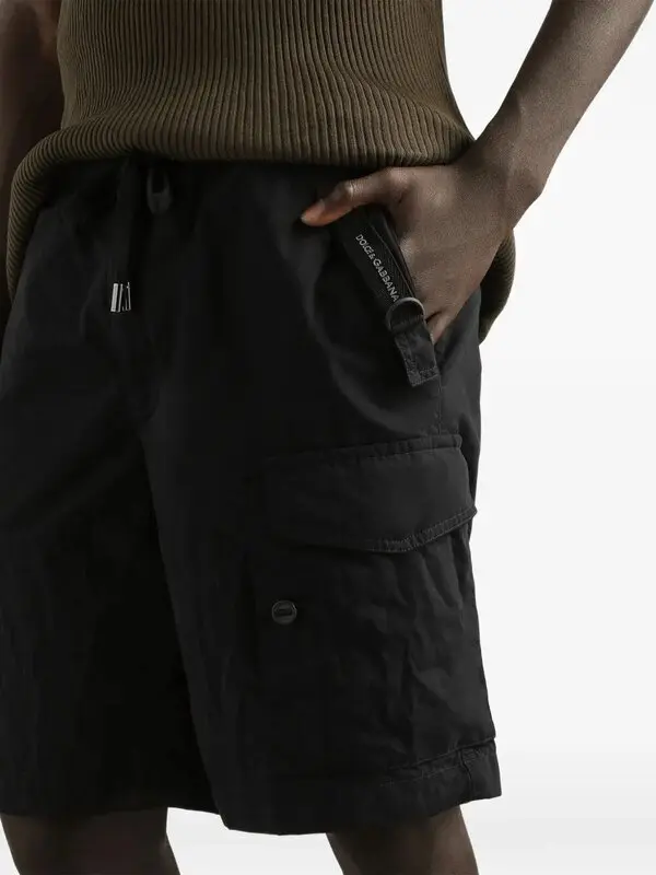 Dolce & Gabbana Waxed Faille Bermuda Shorts