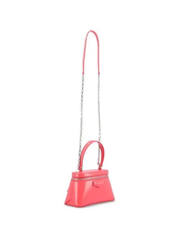 Givenchy Antigona Vanity Bag In Box Leather With Chain