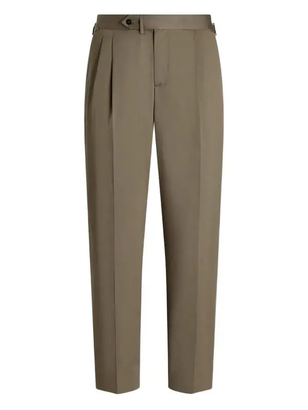 Dolce & Gabbana Tailored Pleated Trousers - Green