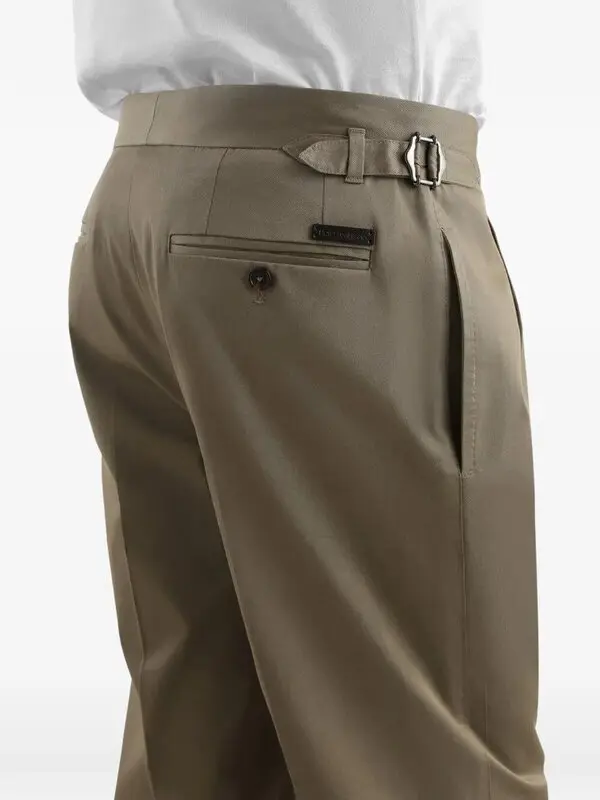 Dolce & Gabbana Tailored Pleated Trousers - Green