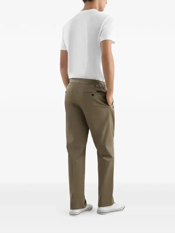 Dolce & Gabbana Tailored Pleated Trousers - Green