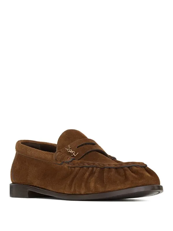 Saint Laurent Le Loafer Supple In Suede