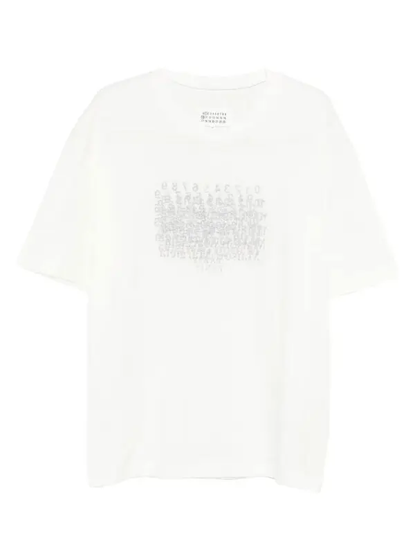 MAISON MARGIELA Graphic-print Cotton T-shirt