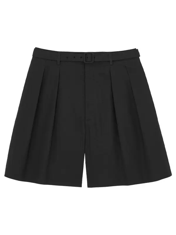 Saint Laurent Cotton Poplin Tailored Bermudas