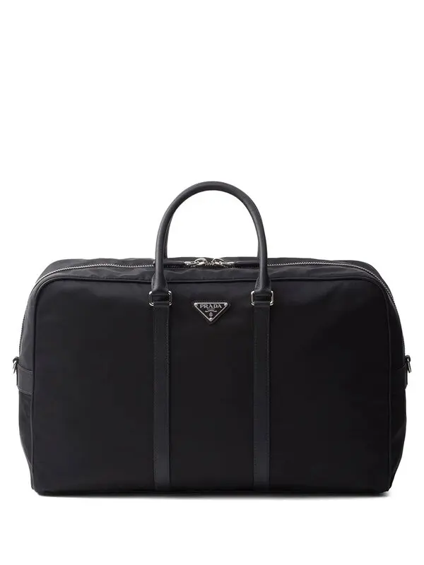 Prada Re-nylon And Saffiano Leather Duffel Bag