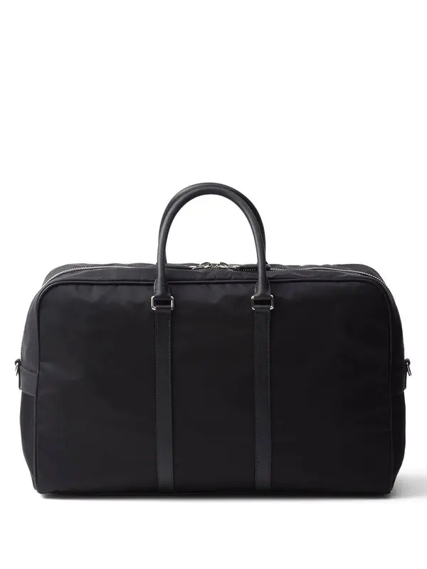 Prada Re-nylon And Saffiano Leather Duffel Bag