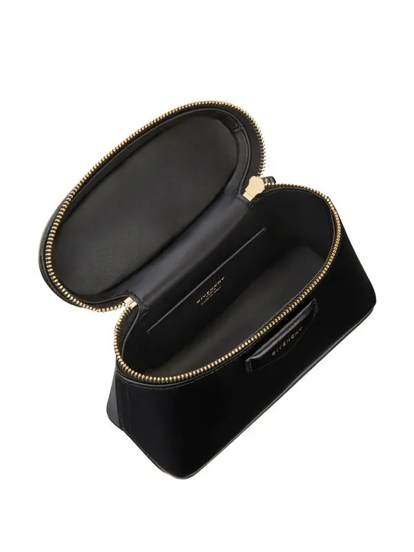 Givenchy Antigona Vanity Bag In Box Leather With Chain