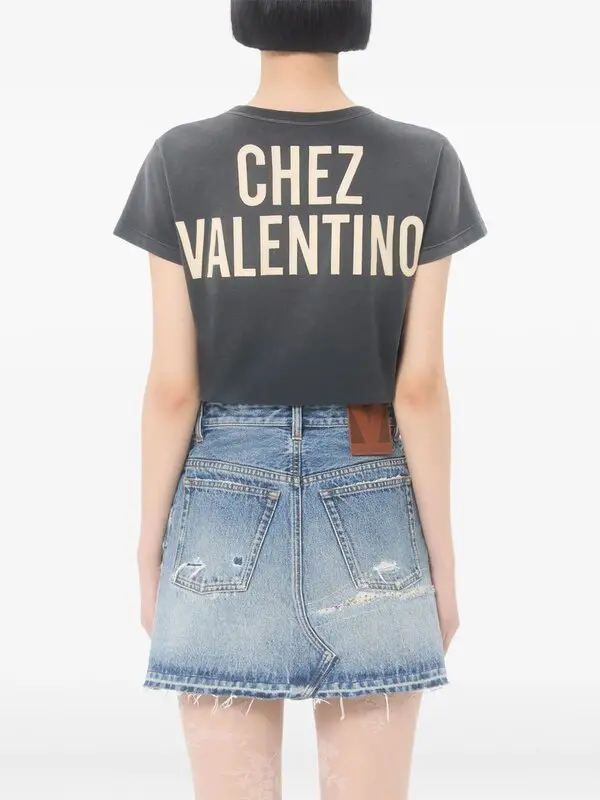 Valentino Garavani Printed Cotton T-shirt