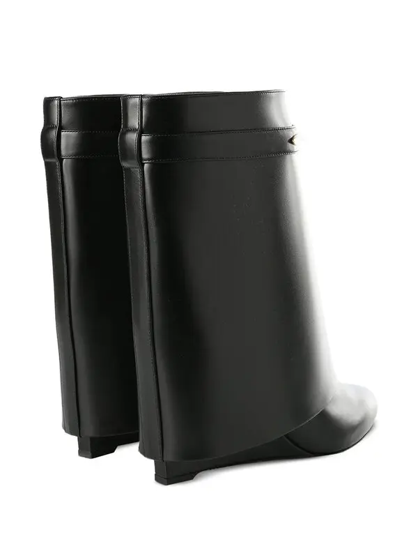 Givenchy Shark 95 Leather Ankle Boots