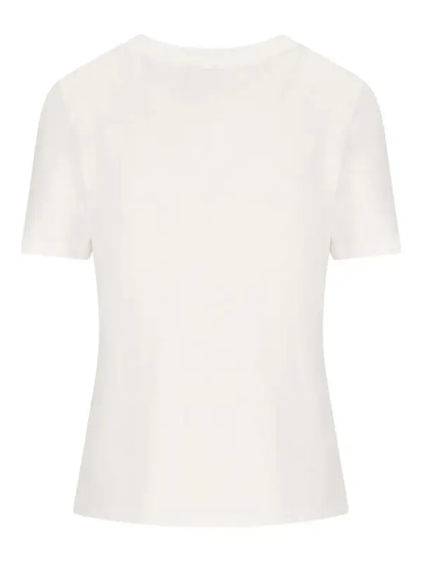 Chloé Cotton Jersey T-shirt With Passion Fruit Print - White