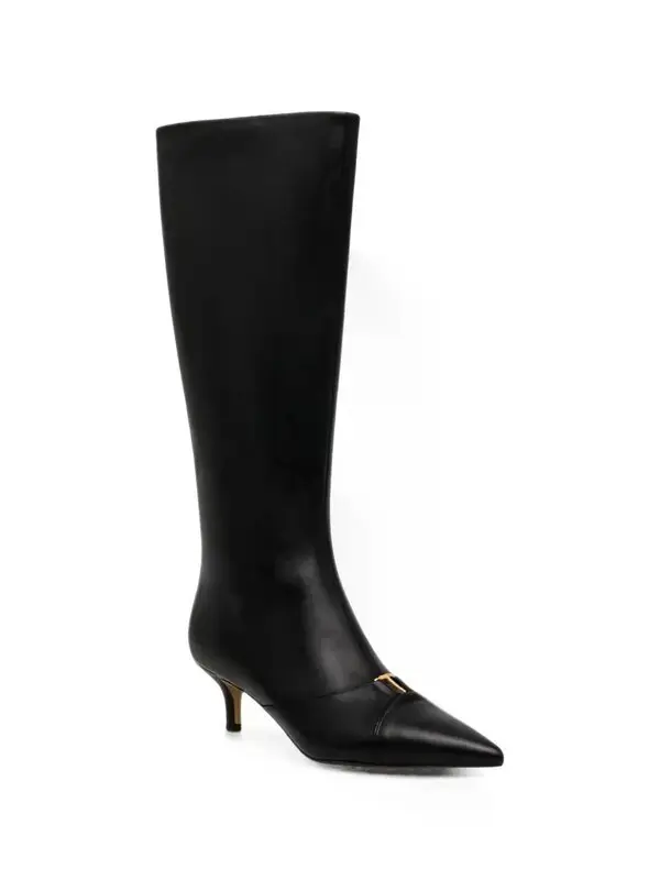 TWINSET Pointed-toe Kitten-heel Boots
