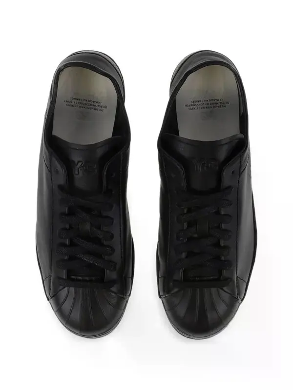Y3 Superstar Leather Sneakers