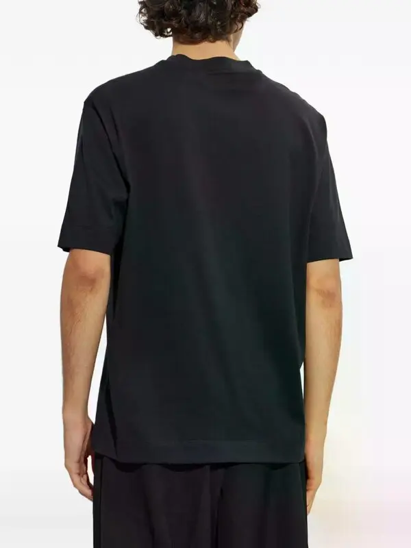 Emporio Armani Embroidered-logo T-shirt