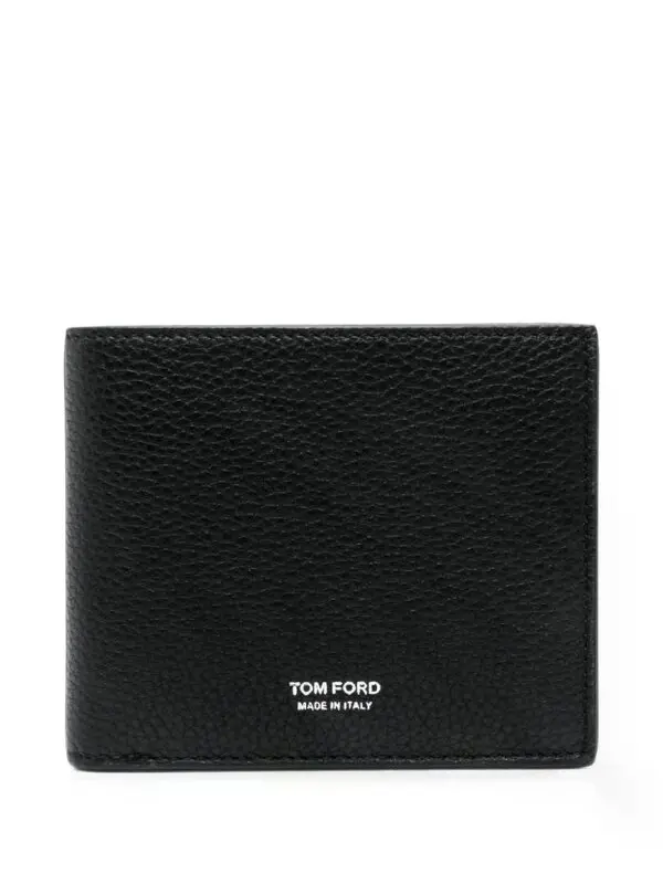 TOM FORD Logo-print Bi-fold Wallet