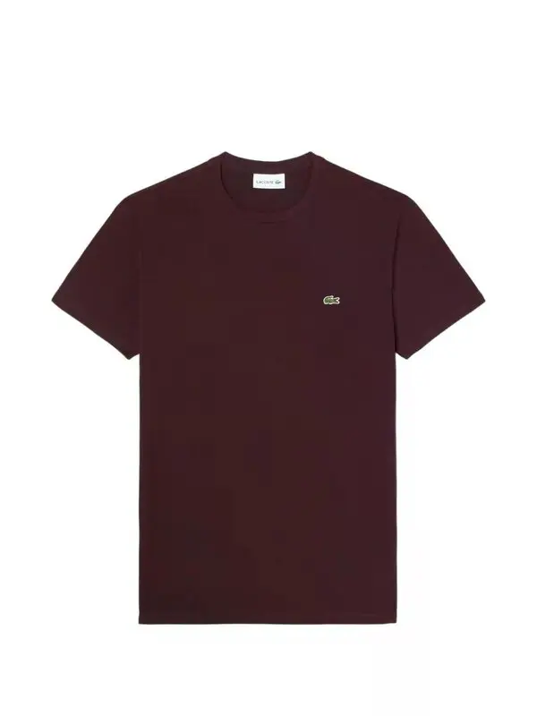 Lacoste Logo-patch Pima-cotton T-shirt