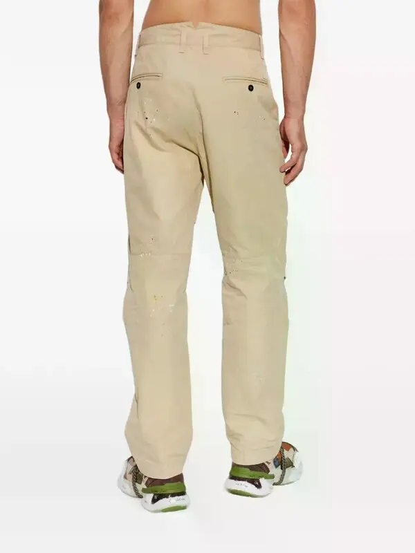 Dsquared2 Paint-splatter Distressed Trousers