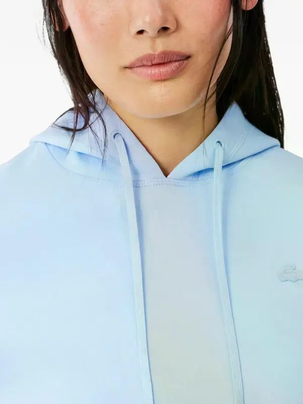 Lacoste Logo-patch Drawstring Hoodie