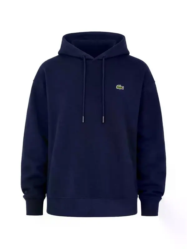 Lacoste Logo-patch Drawstring Hoodie