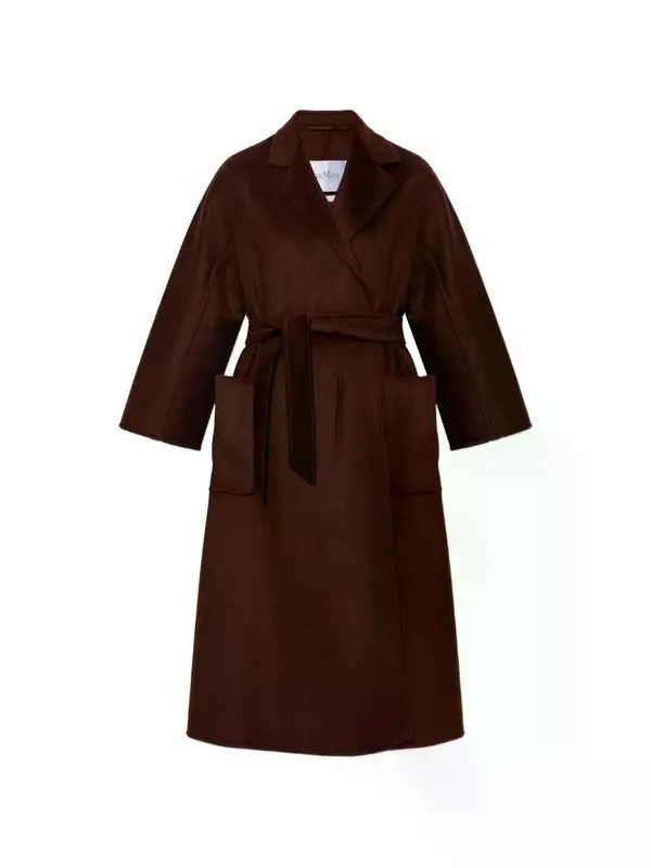 Max Mara Ludmilla Belted Cashmere Coat - Brown