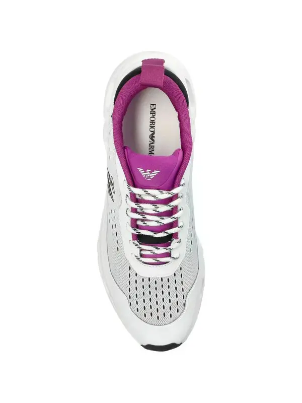 Emporio Armani Logo-embroidered Sneakers