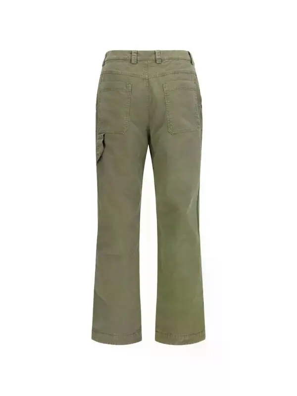 Off-White Straight-leg Cotton Trousers