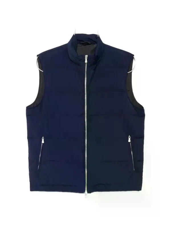 Eleventy Padded Gilet - Blue