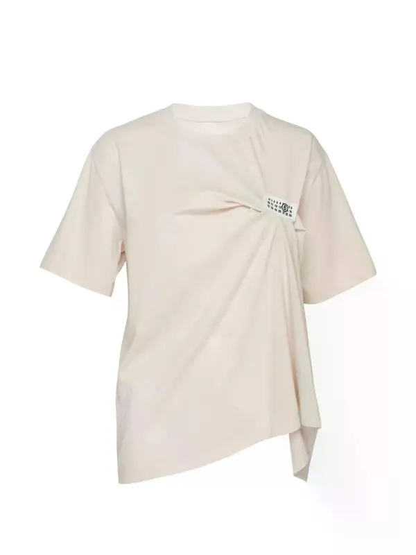 MAISON MARGIELA Basic Cotton Short-sleeve Top