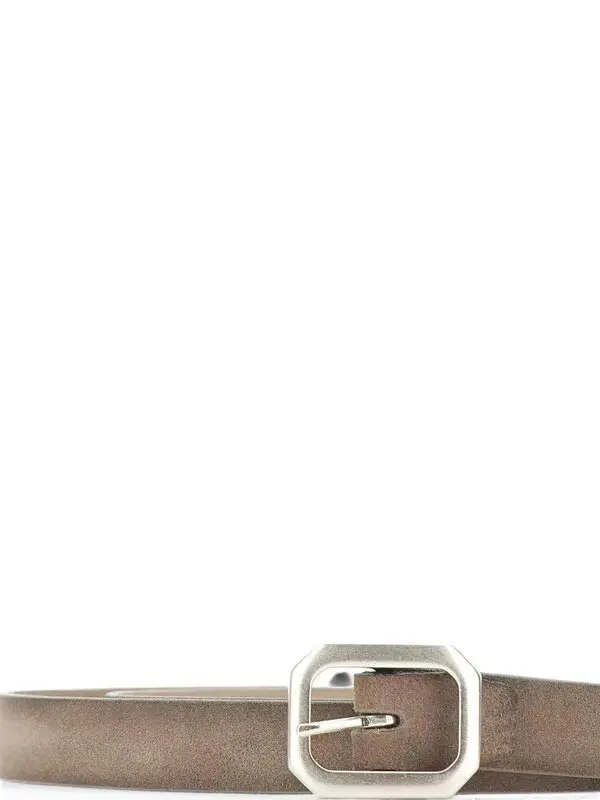 ALBERTO LUTI Suede Leather Belt