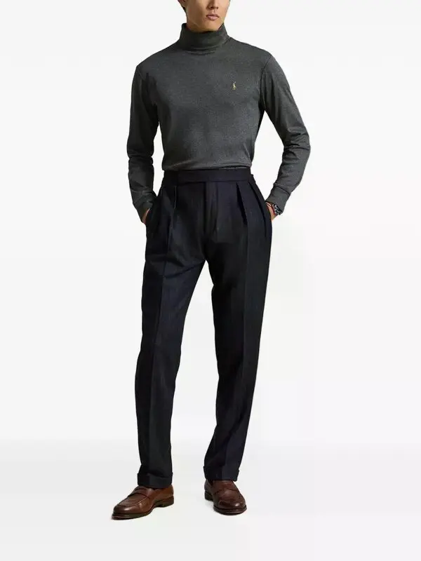 Polo Ralph Lauren Pony-embroidered Turtleneck Sweater