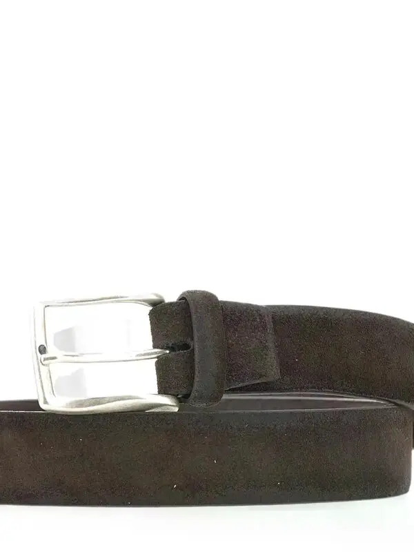 ALBERTO LUTI Suede Buckle-fastening Belt