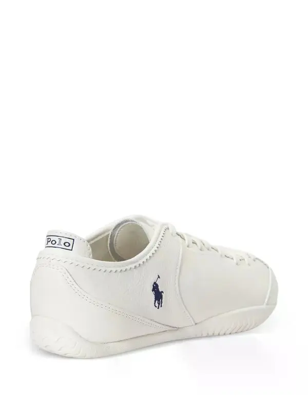 Polo Ralph Lauren Leather Logo-embroidered Sneakers