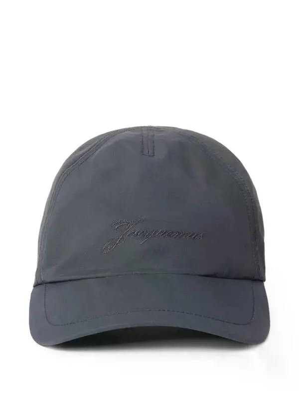 Jacquemus The Baluchon Baseball Cap - Grey