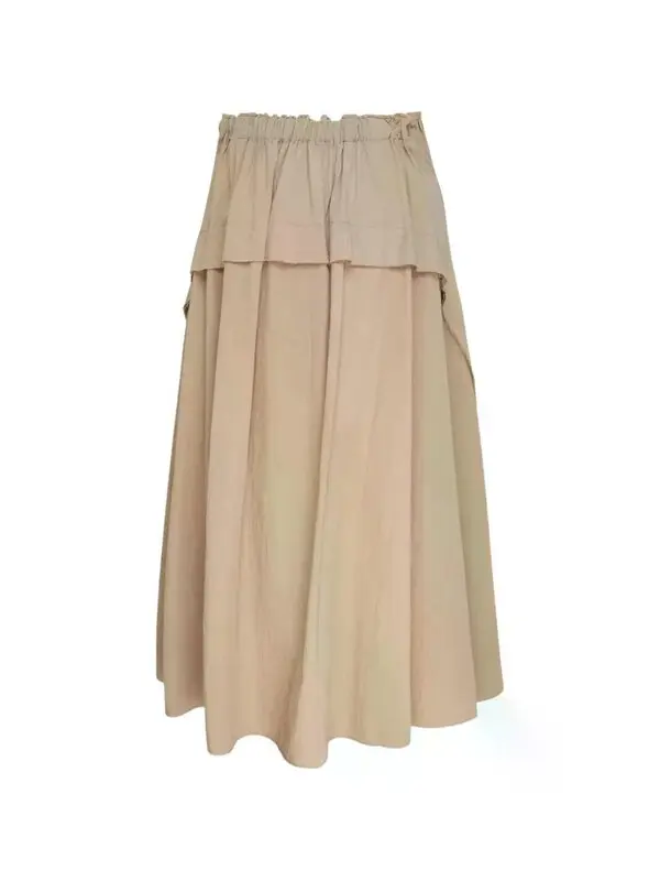Y’s Panelled Flared Skirt