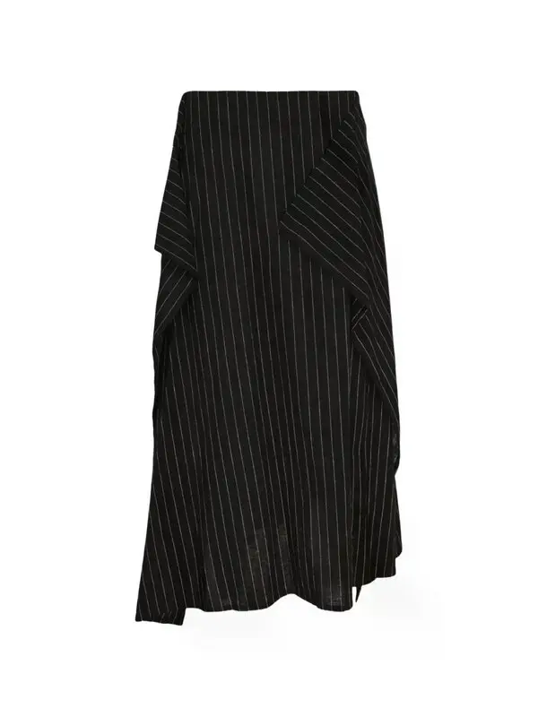 Y’s Pinstriped Skirt